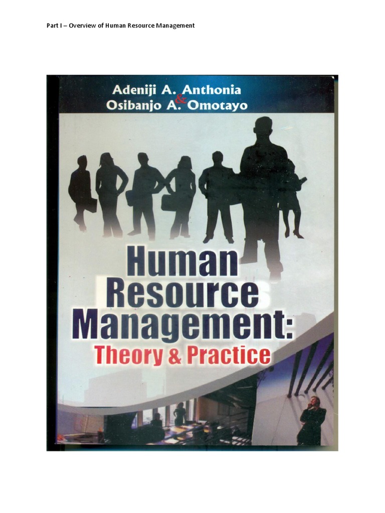 Human Resource Management - Theory & Practice | PDF | Human Resource ...