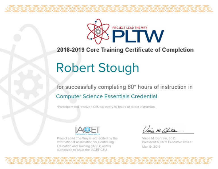 PLTW Computer Science Essentials | PDF