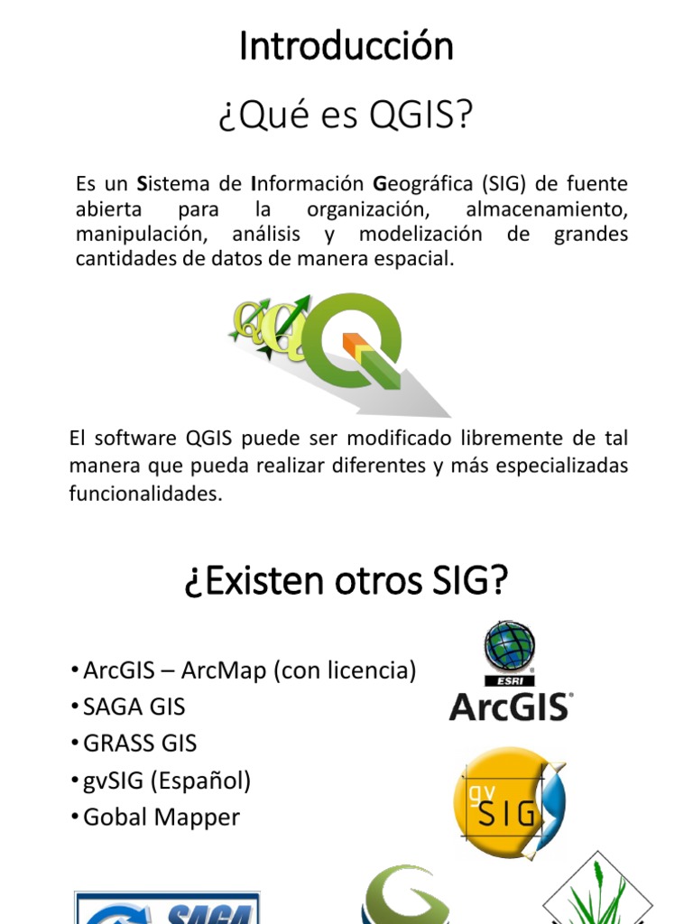 Qgis Introducción | PDF