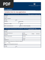 Application Letter For Irish Visa | PDF