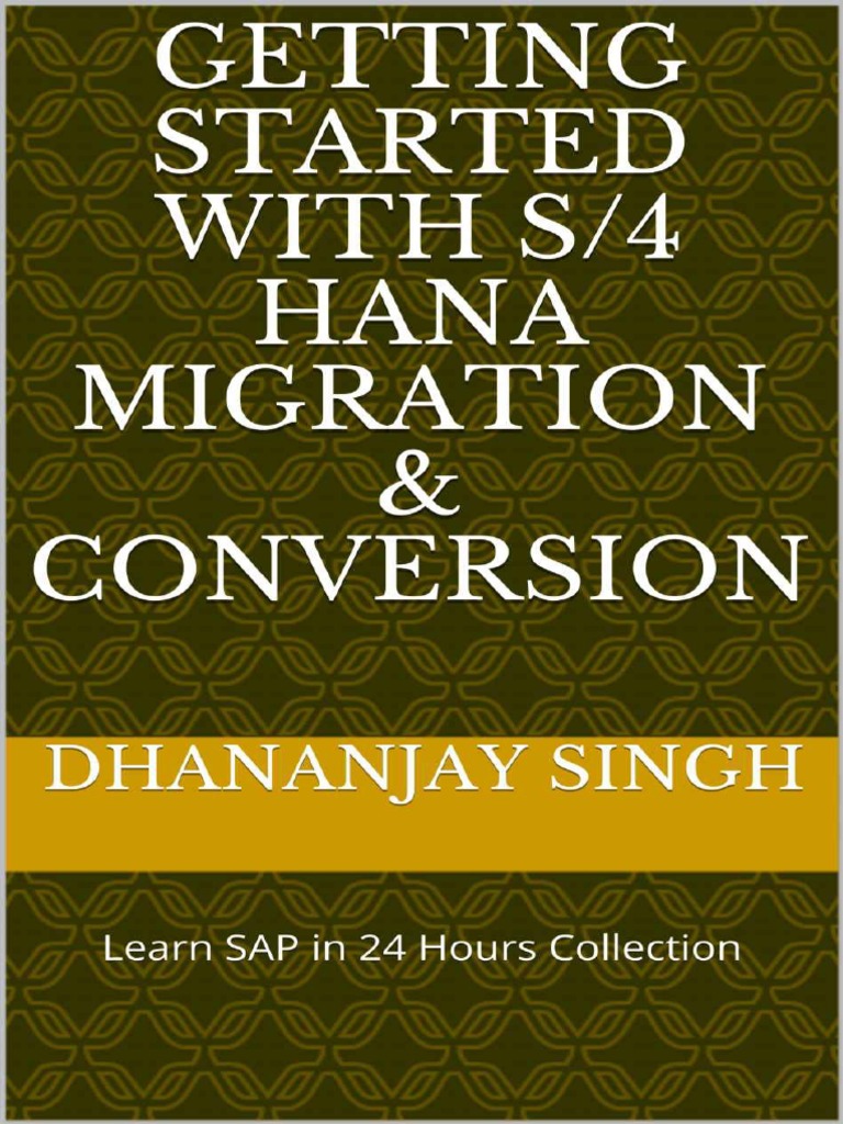 Getting Started With S - 4 HANA M - Dhananjay Singh PDF | PDF | Sap Se | Depreciation