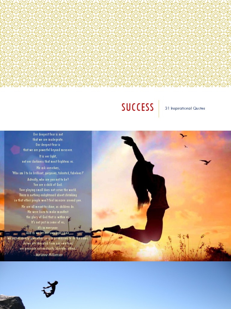 31 Success Quotes | PDF