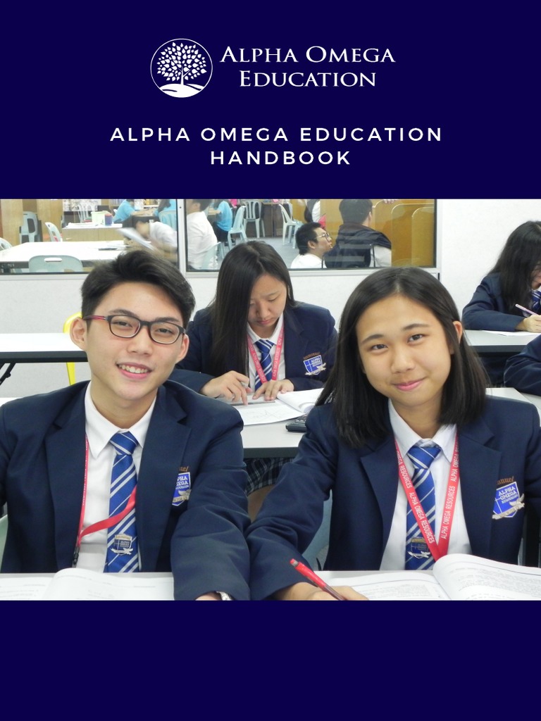 Alpha Omega Education Handbook | PDF | High School Diploma | Curriculum