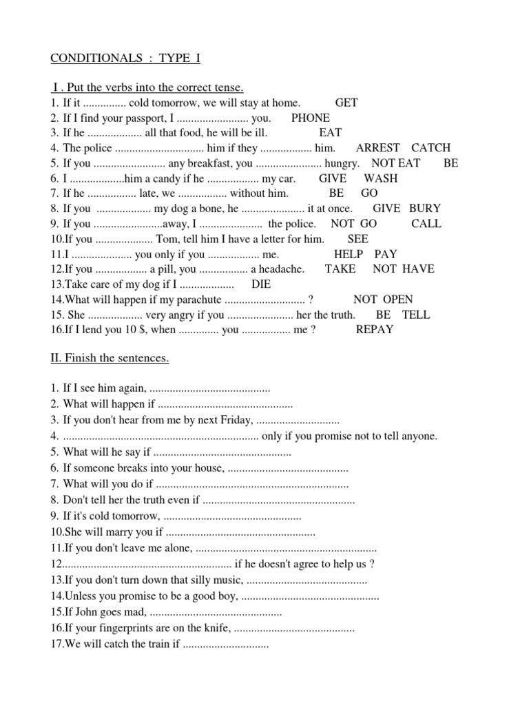 Conditional Type I | PDF | Morphology | Onomastics