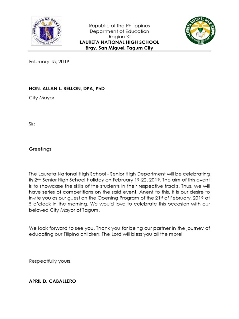 SHS Holiday Invitation | PDF