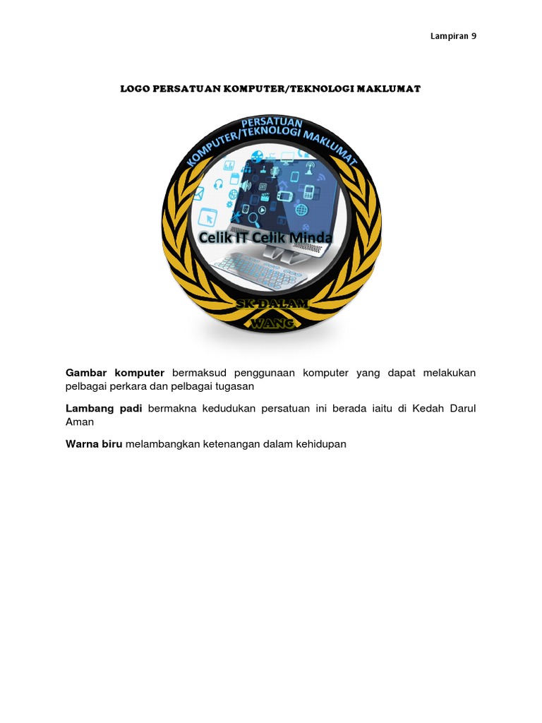 Logo Persatuan Kelab Komputer | PDF