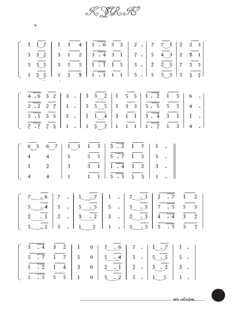 Ordinarium Misa (OM) ST Petrus | PDF
