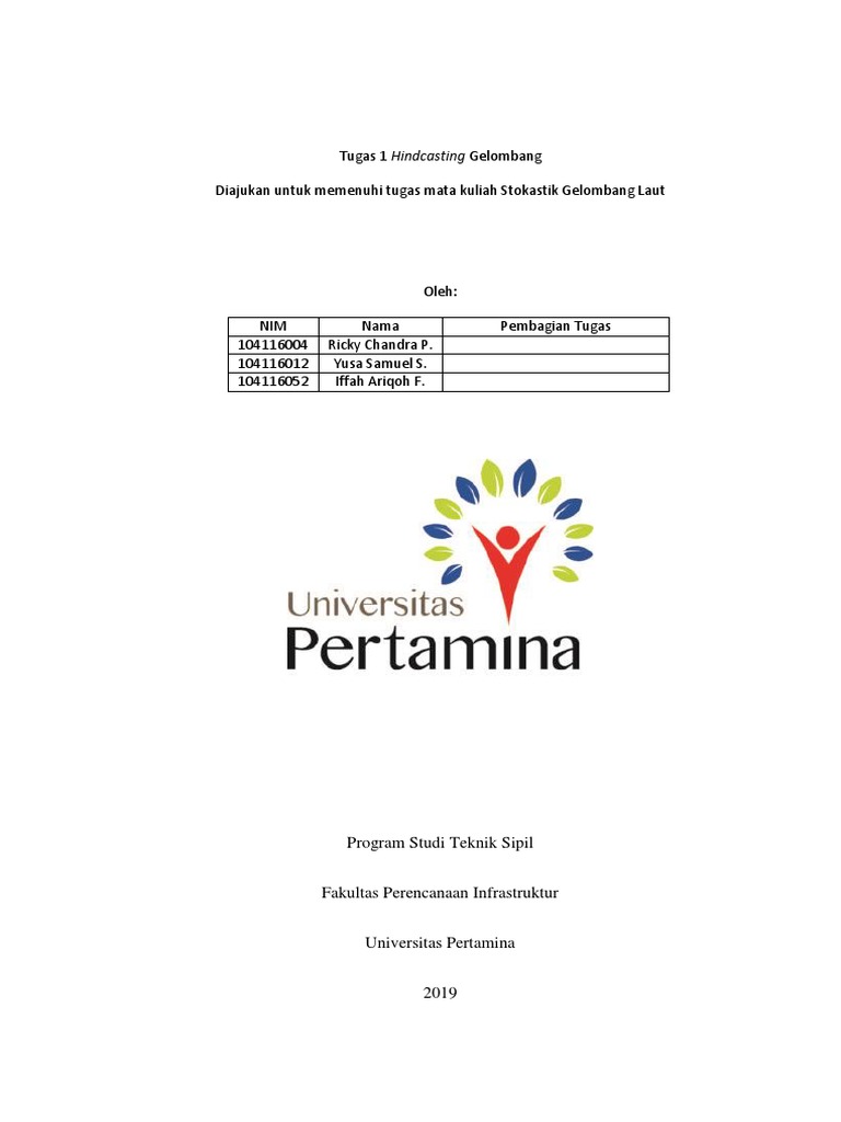 Tugas 1 Hindcasting Gelombang | PDF | Teknologi & Rekayasa