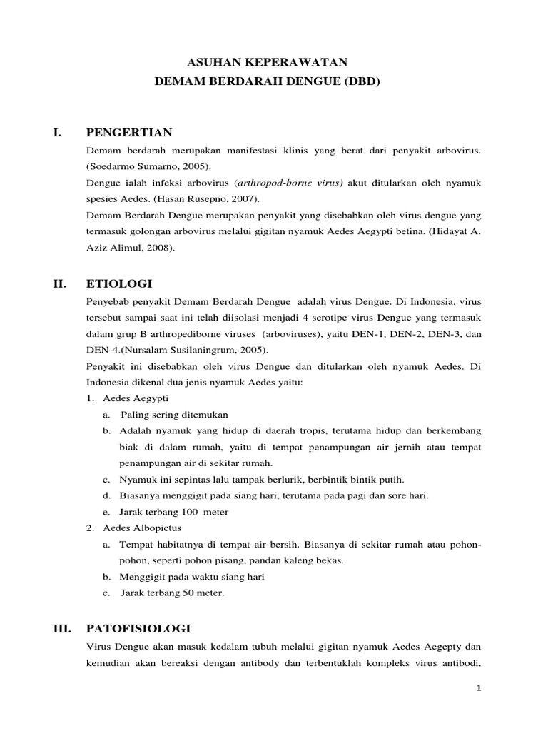 Askep Anak Dengan DBD | PDF