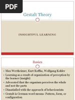 Wolfgang Kohler | PDF | Insight | Learning