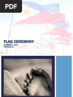 Prayer for Flag Raising Ceremony | PDF