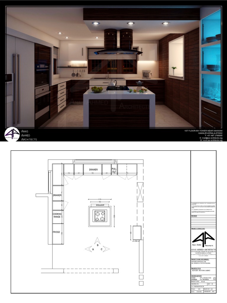 Kitchen Details by Anas Ahmed Architects | PDF