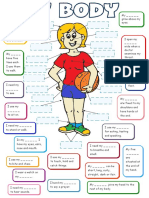 My Body - Grade 1 | PDF