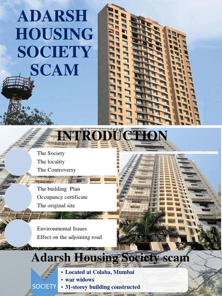 Adarsh Housing Society Scam | PDF