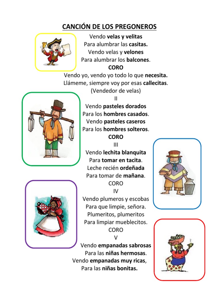 Sesion Pregones | PDF | Aprendizaje