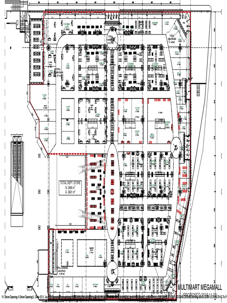 Mega Mall Floor Plan Overview | PDF
