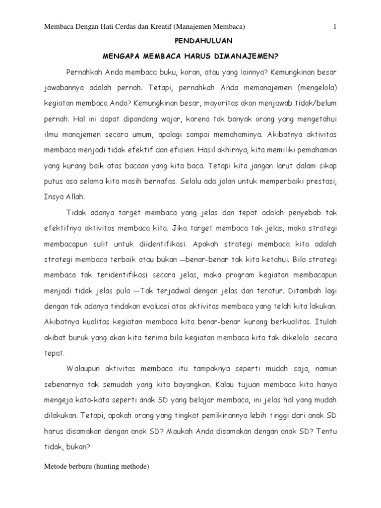 Berfikir Dan Berjiwa Besar | PDF Berfikir Dan Berjiwa Besar | PDF