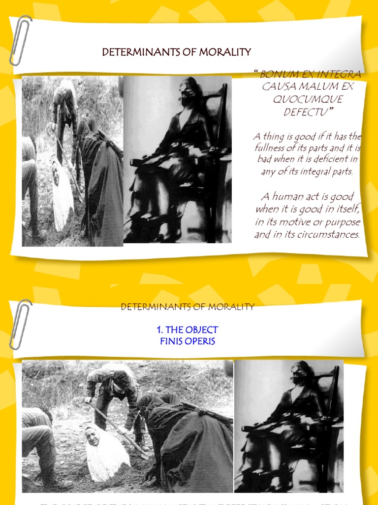 Determinants of Morality | PDF | Evil | Good And Evil