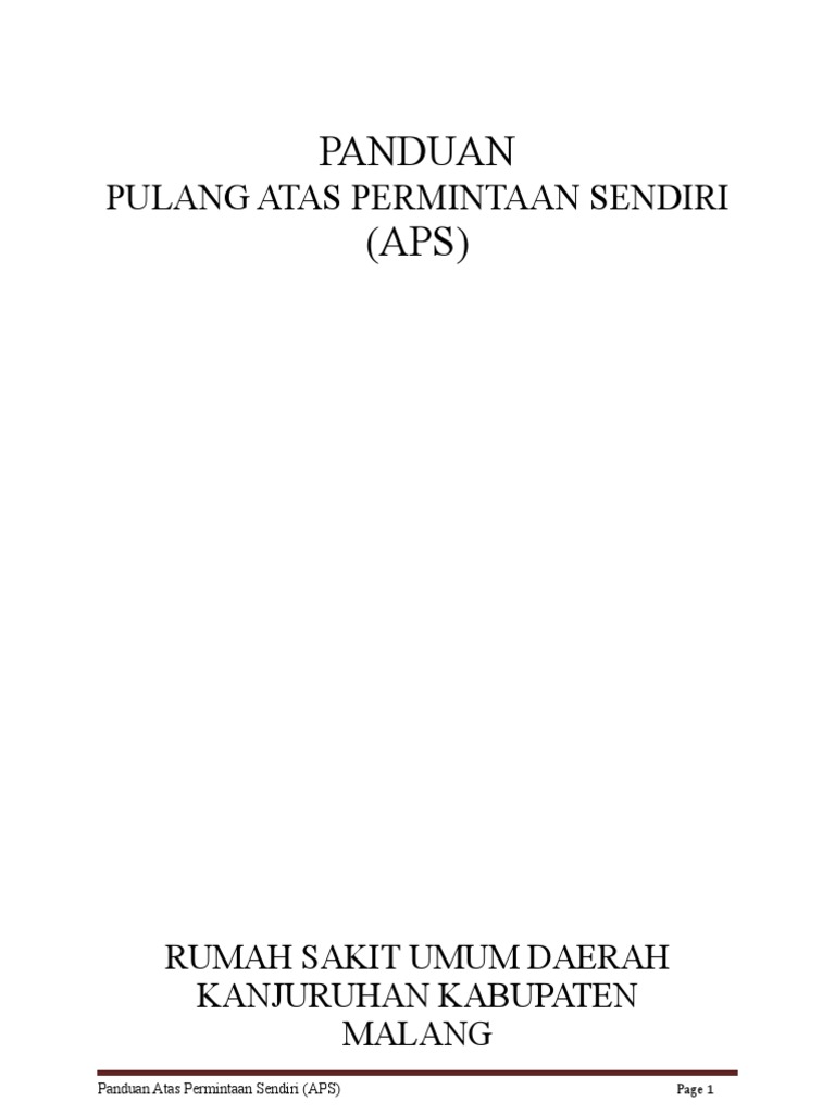 Panduan Aps | PDF