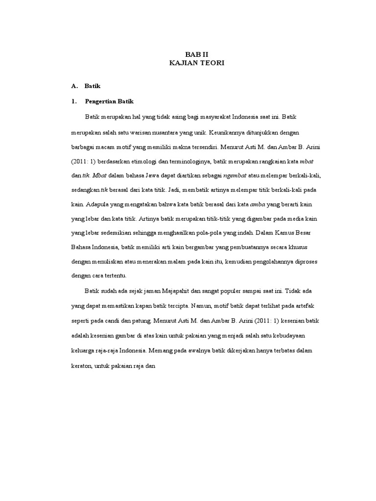 Proses Membatik | PDF