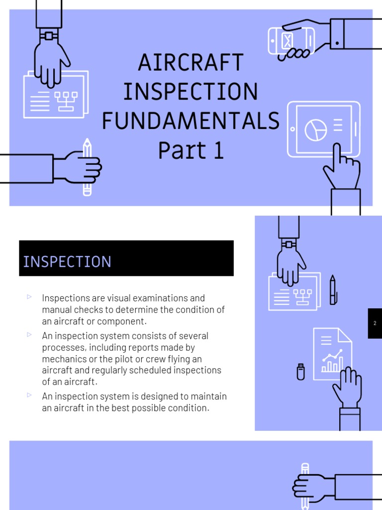 Aircraft Inspection Fundamentals Part 1 | PDF | Aircraft | Transponder ...
