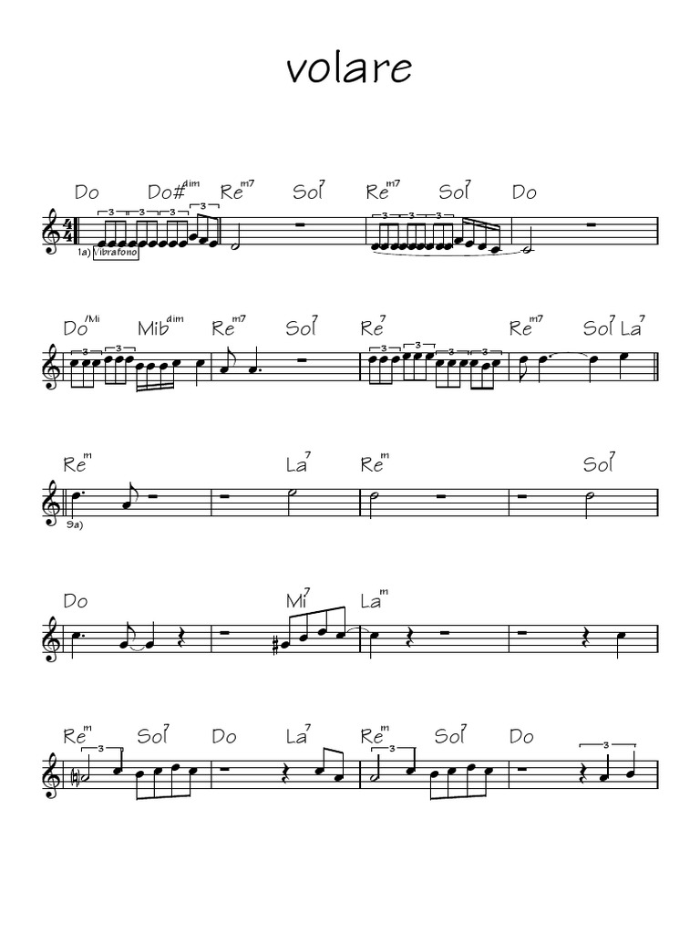 Volare Modugno | PDF