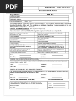 Draft PTW Format | PDF | Safety | Wellness