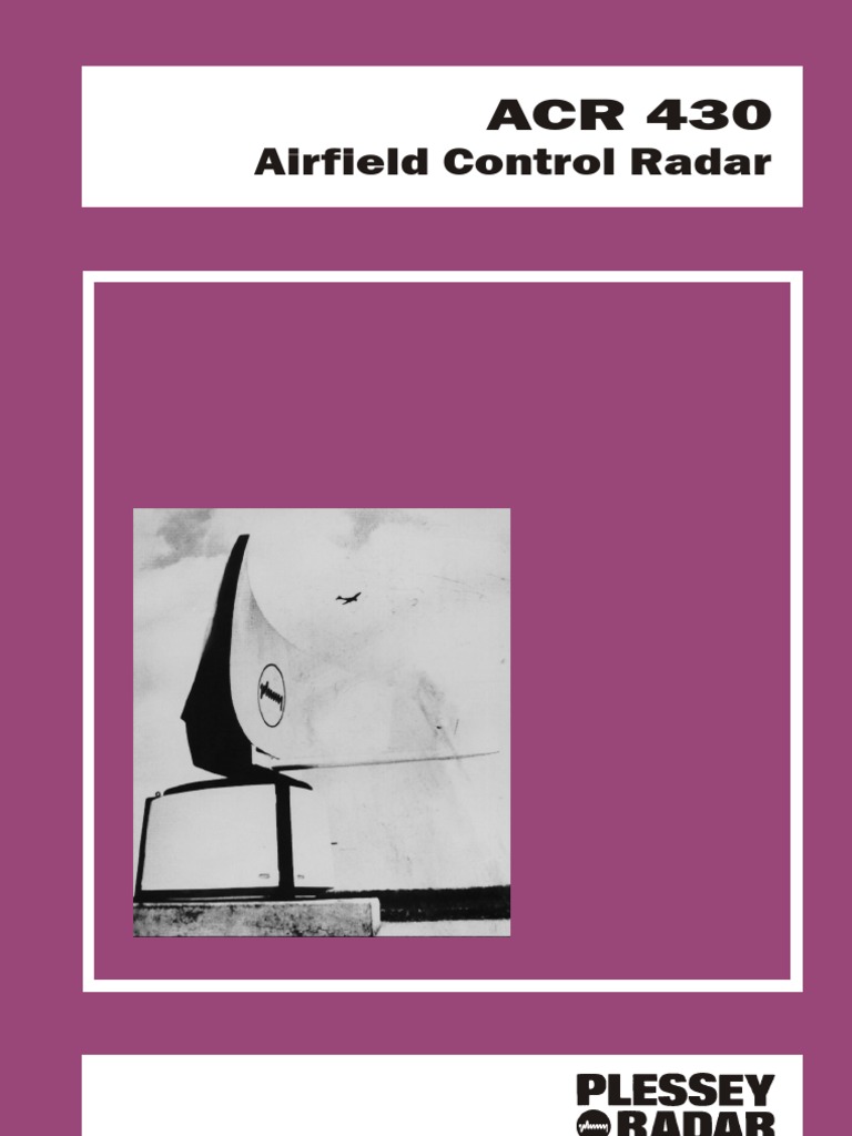 ACR 430 Radar | PDF | Radar | Antenna (Radio)