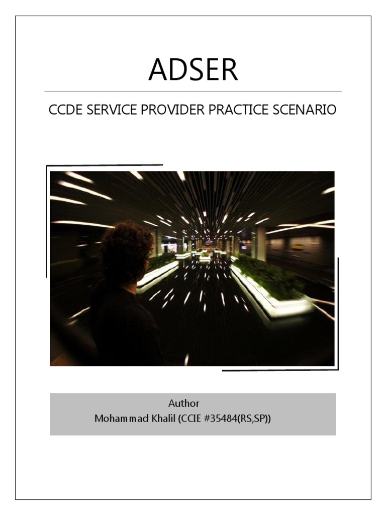 Adser CCDE | PDF | Multiprotocol Label Switching | Networking