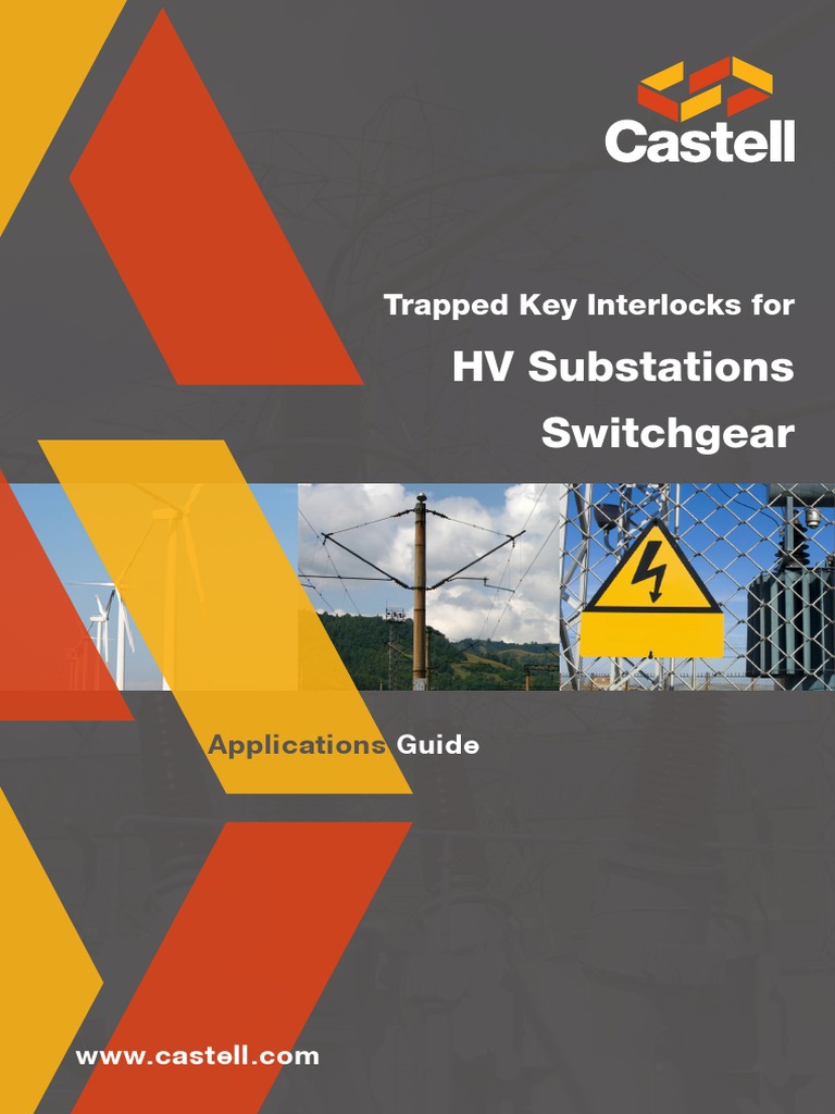 Trapped Key Interlocks for HV Switchgear | PDF | Electrical Substation ...