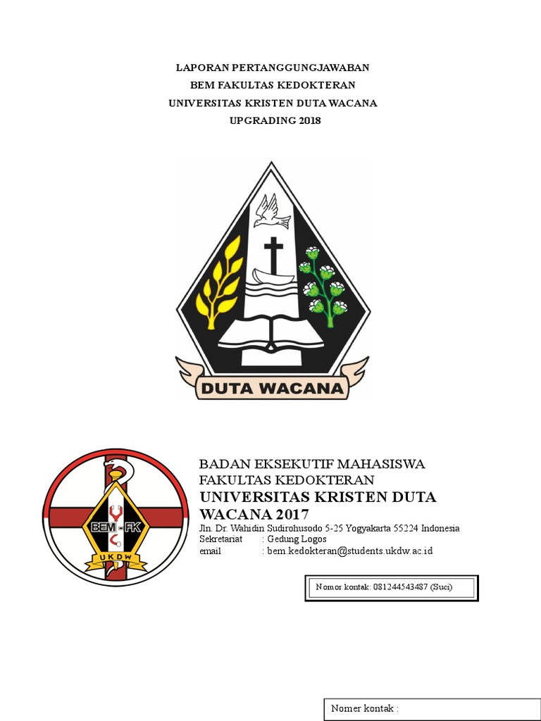 LPJ Upgrading Bem FK 2018 Revisi | PDF