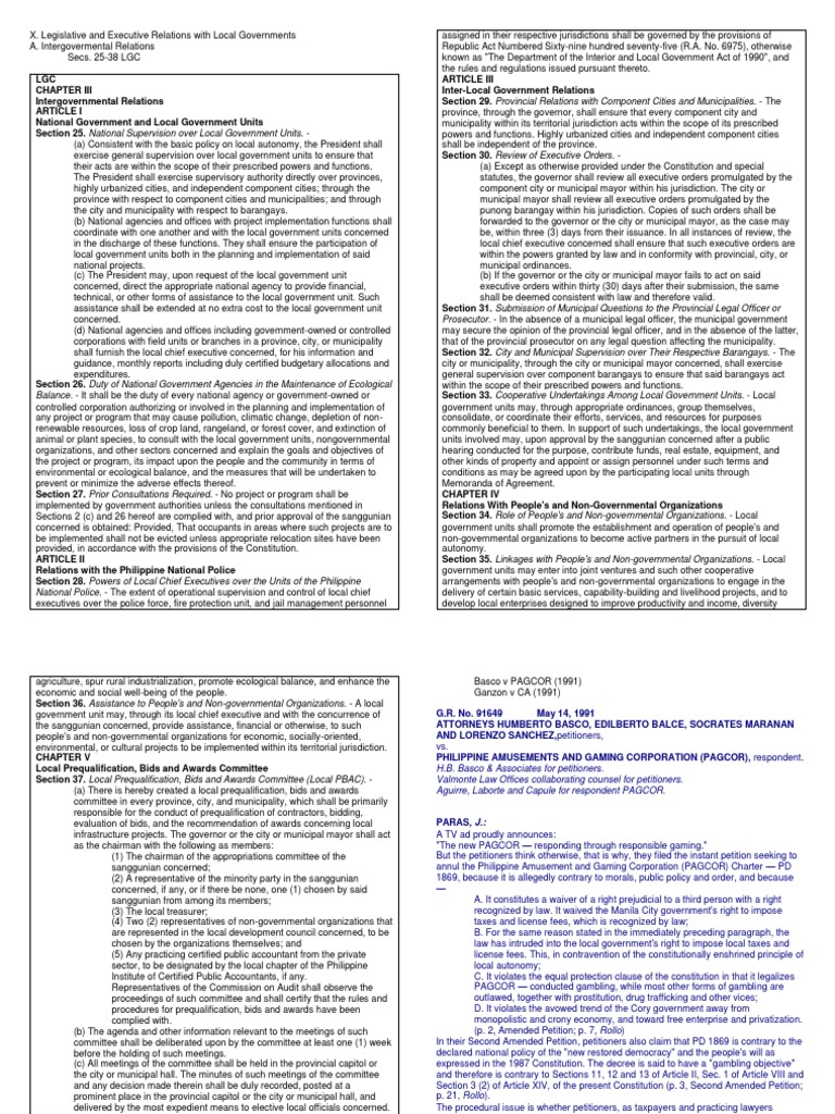 LG Notes Report | Download Free PDF | Federal Government Of The United ...