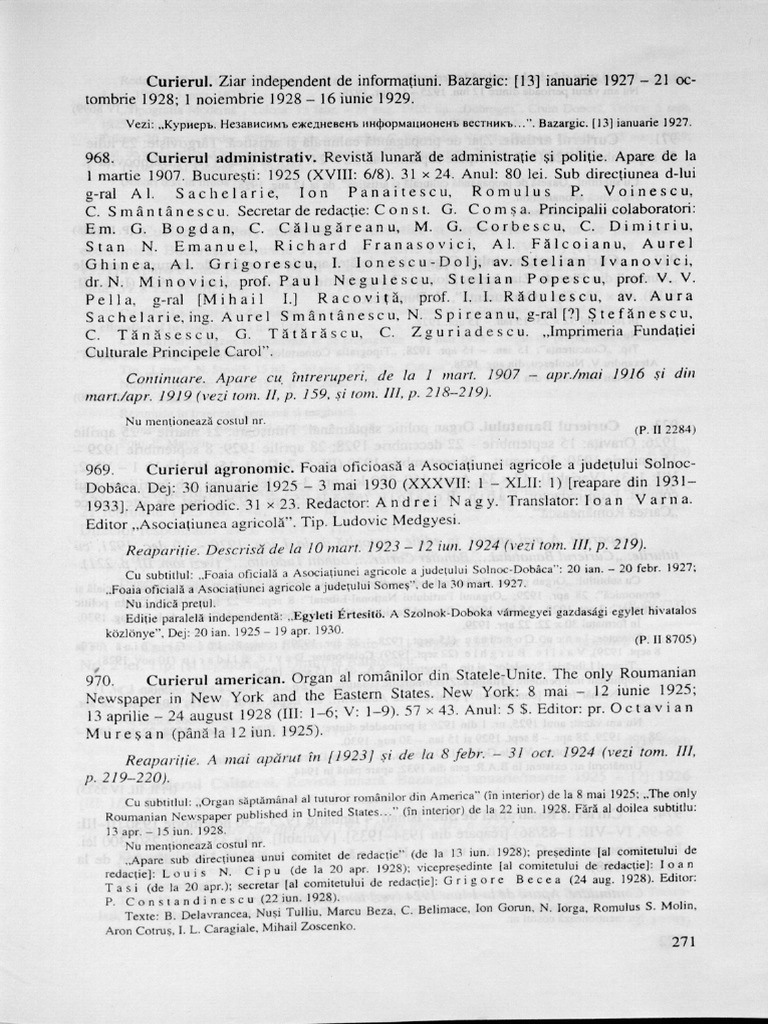 Curierul Administrativ - 13 Ianuarie 1927 | PDF