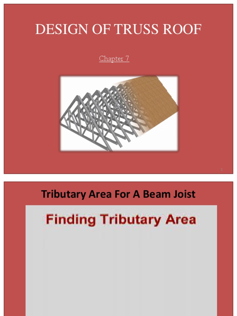 Design of A Steel Roof Truss | PDF | Truss | Beam (Structure)
