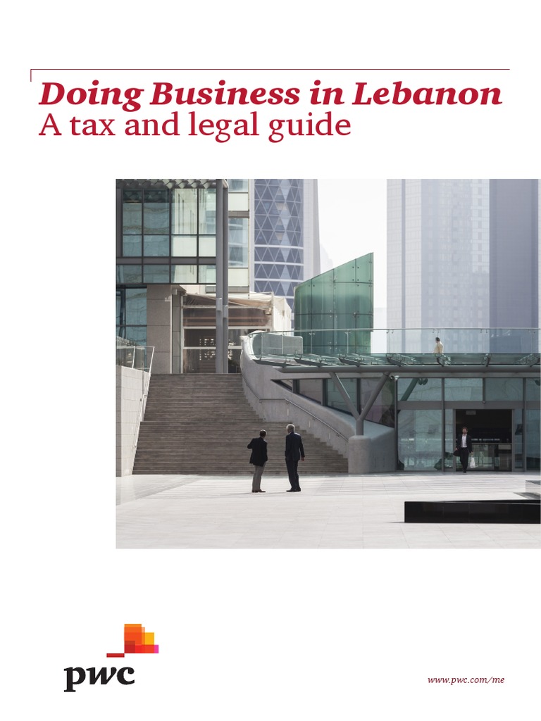 Tax Lebanon PDF | PDF | Partnership | Limited Liability Company