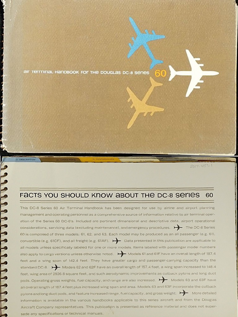 DC-8 Air Terminal Handbook | PDF | Engines | Landing Gear