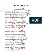 Tanggapin Ang Alay | PDF