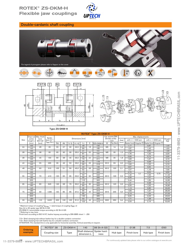 Rotex Tipo Zs DKM H Ingles | PDF | Machines | Mechanical Engineering