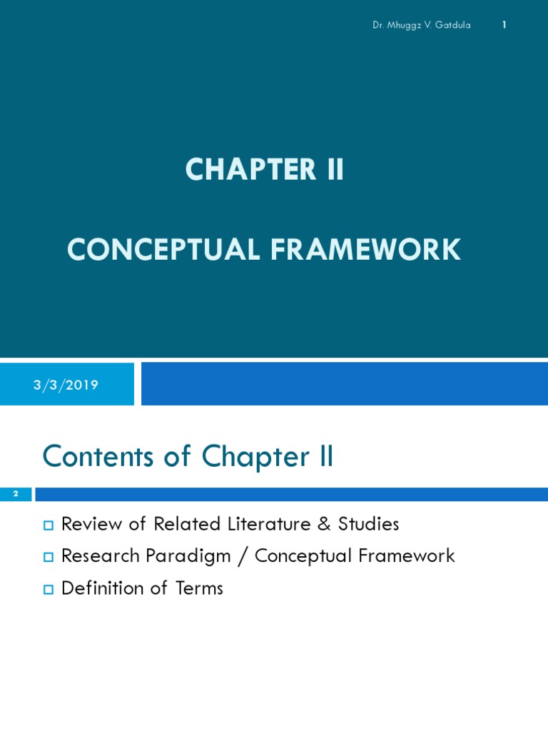 Conceptual Framework for Research Studies | PDF | Visual Basic .Net ...