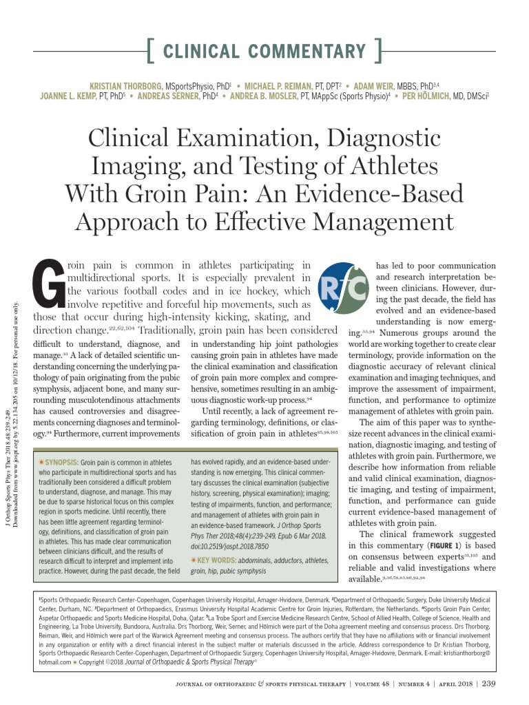 Kinetic Chain Assessment Kinetic Chain Assessment | PDF | Pelvis | Hip
