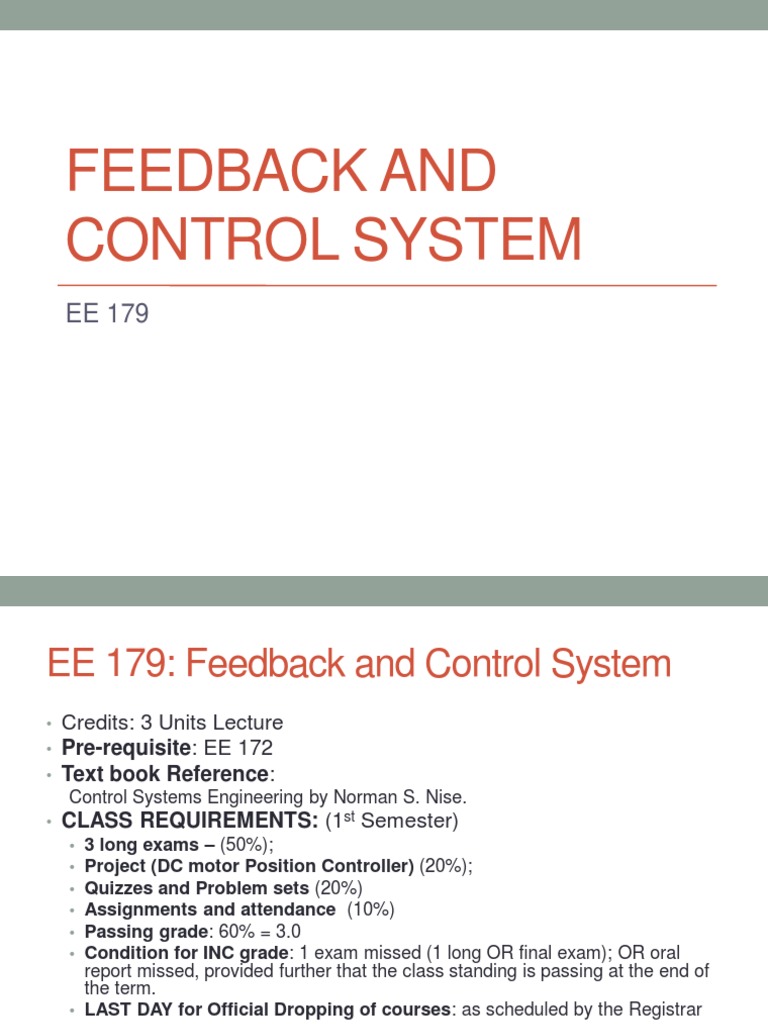 Control Systems | PDF | Control Theory | System