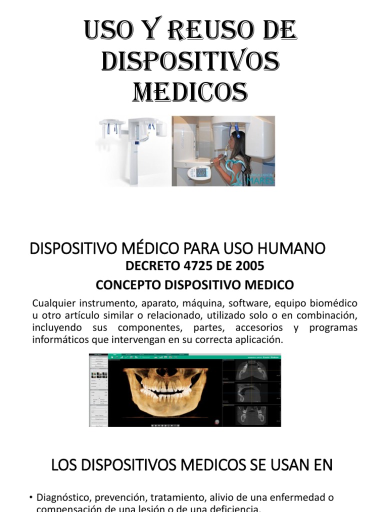 Uso y Reuso de Dispositivos Medicos | PDF | Detergente | Desinfectante