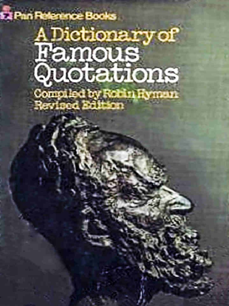 Dictionary of Famous Quotations-Grange Books (1993) | PDF | History ...