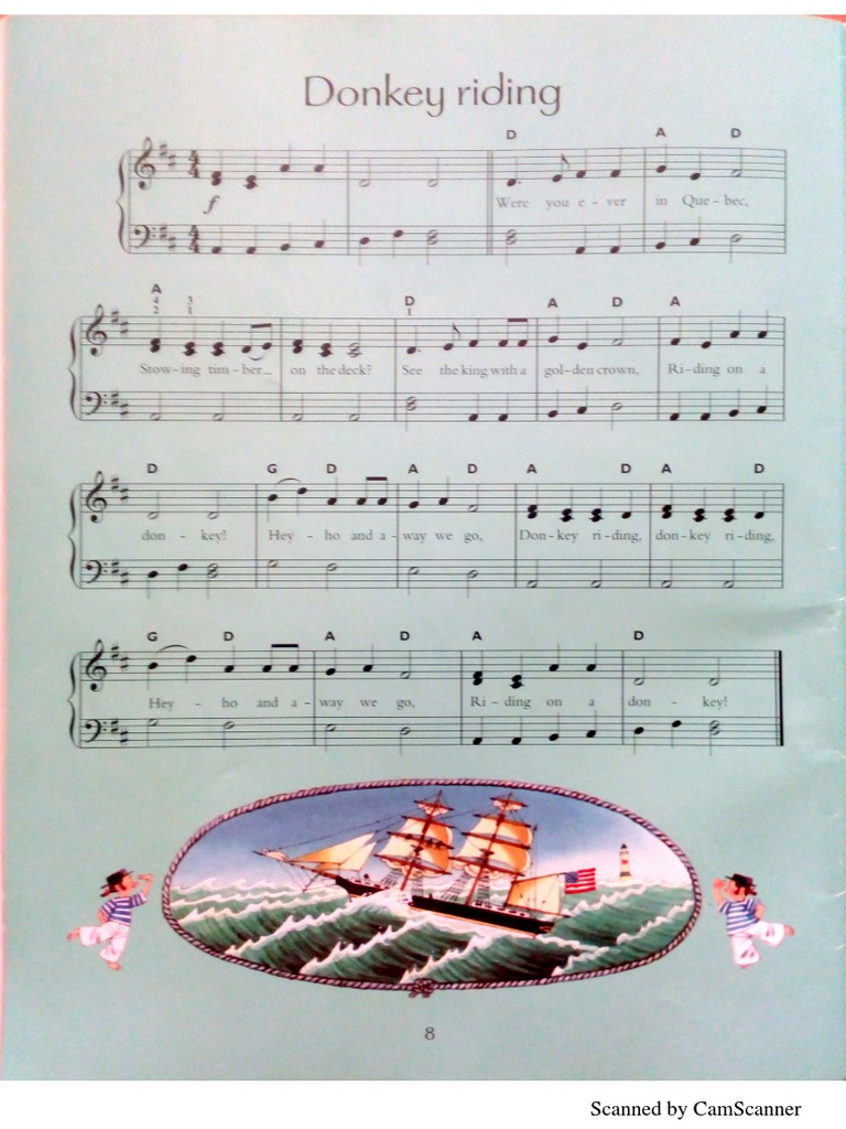 Donkey Riding Song | PDF