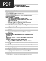 Rwac Template For Assessment | PDF