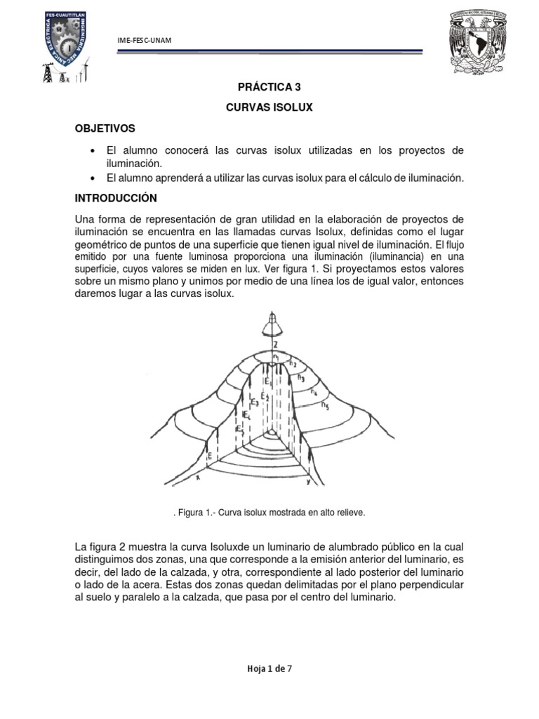3 Curvas Isolux-1 | PDF | Geometria plana) | Encendiendo