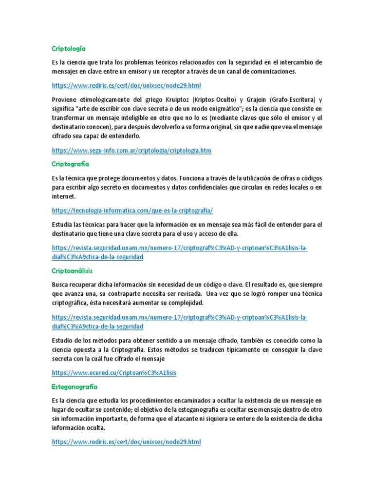Criptología | PDF | Clave (criptografía) | Criptografía