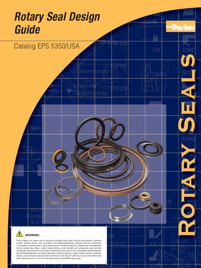 Rotary Seal Design Guide: Catalog EPS 5350/USA | PDF | Bearing ...