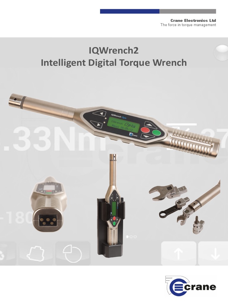 Iqwrench2 Intelligent Digital Torque Wrench: The Force in Torque ...
