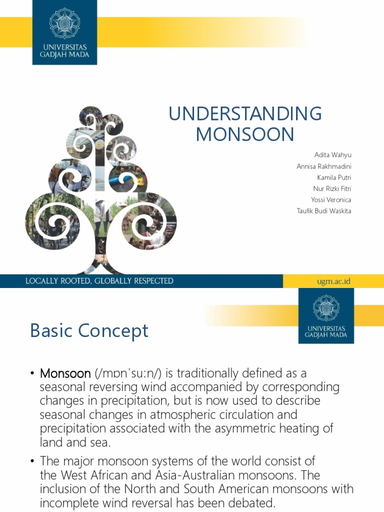 Template PPT UGM - Copy - Copylast | PDF | Monsoon | Wound